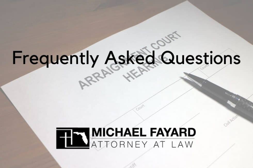 What Happens at an Arraignment? - Michael Fayard, Attorney at Law